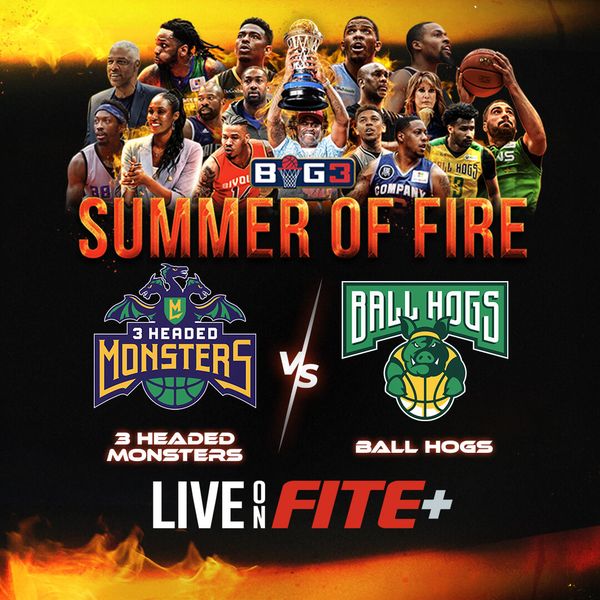 BIG3 Week 5: 3 Headed Monsters vs Ball Hogs - Official Replay - TrillerTV
