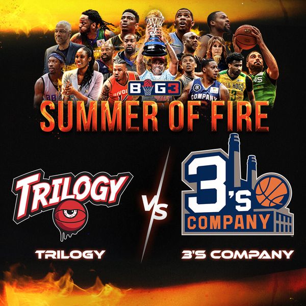 BIG3 Week 6: Trilogy vs 3's Company - Official Replay - TrillerTV