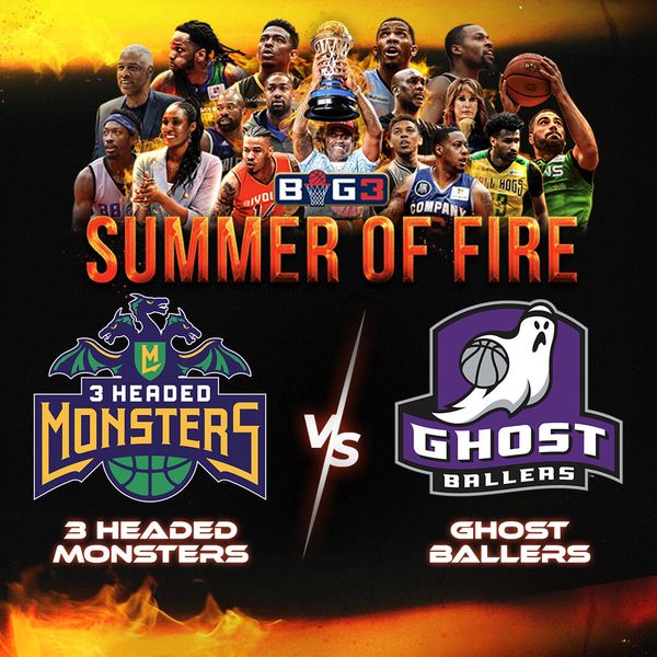 BIG3 Week 6: 3 Headed Monsters vs Ghost Ballers - Official Replay ...