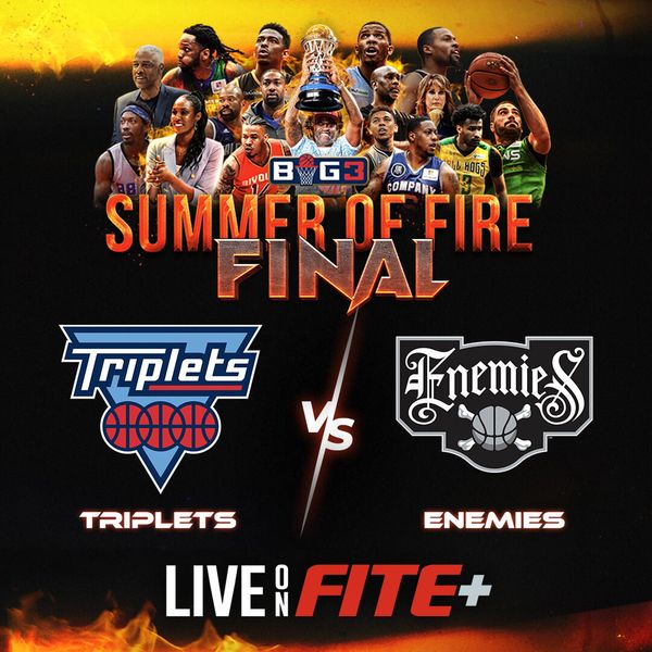 BIG3 Final: Triplets vs Enemies - Official Replay - TrillerTV