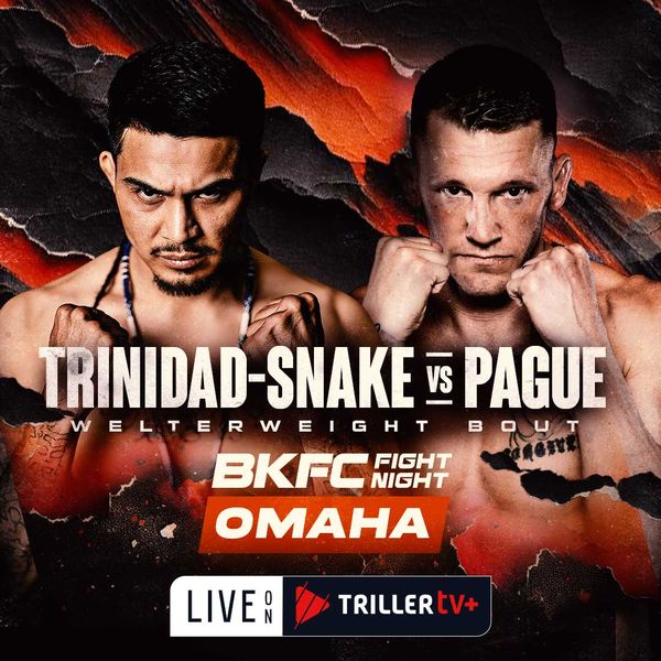 BKFC Fight Night Omaha: Carlos Trinidad-Snake vs Dustin Pague ...