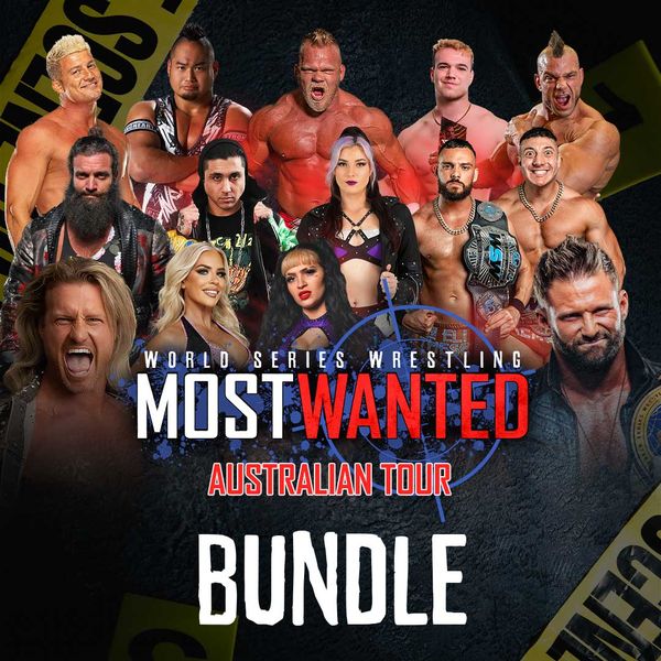 World Series Wrestling: Most Wanted Tour Bundle - Official Replay ...