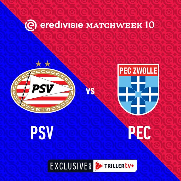Eredivisie 2024/25: PSV Eindhoven vs PEC Zwolle - Official Replay - TrillerTV