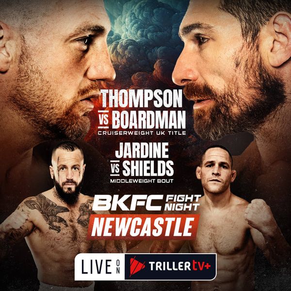 BKFC Fight Night Newcastle 2025: Karl Thompson vs Rob Boardman ...