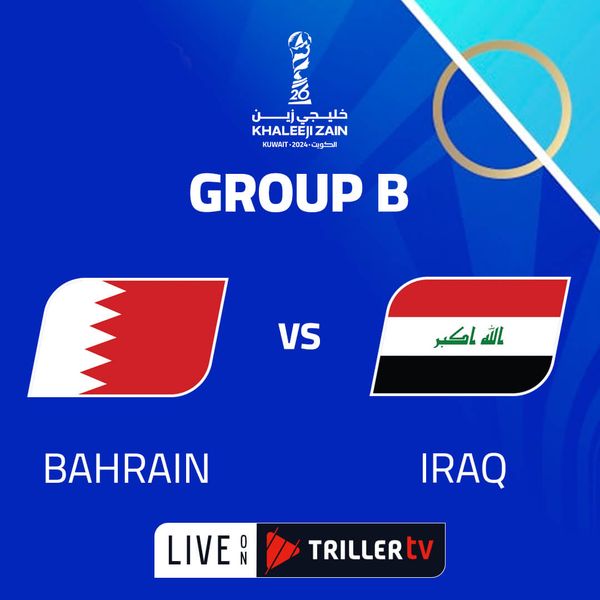 Khaleeji Zain 26 – 26th Arabian Gulf Cup 2024: Bahrain vs Iraq ...