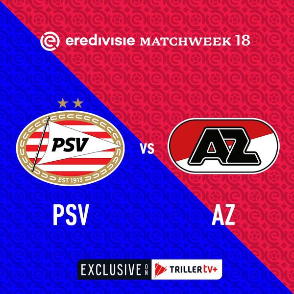 Eredivisie 2024/25: PSV Eindhoven vs AZ Alkmaar - Official Replay - TrillerTV