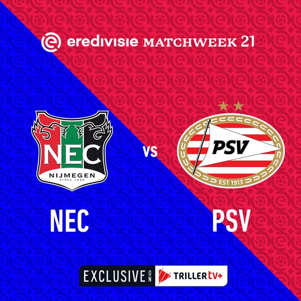 Eredivisie 2024/25: NEC vs PSV Eindhoven - Official Replay - TrillerTV