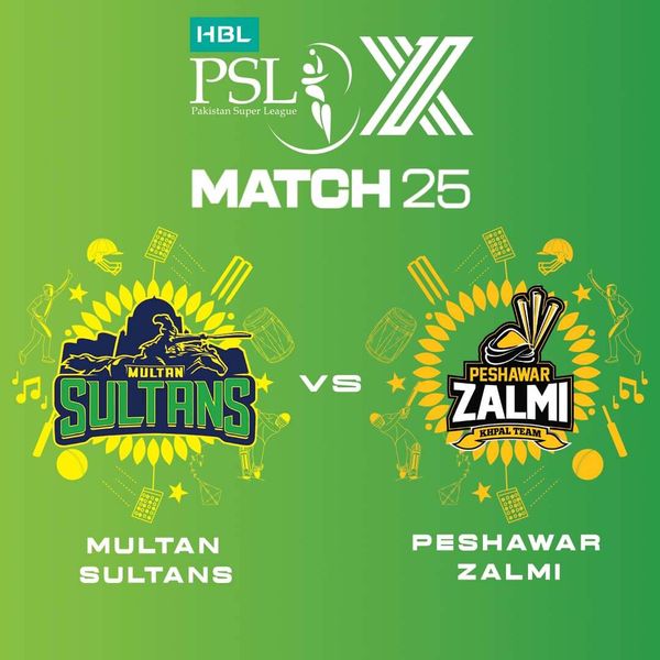HBL Pakistan Super League 2025: Multan Sultans vs Peshawar Zalmi - Free Replay - TrillerTV