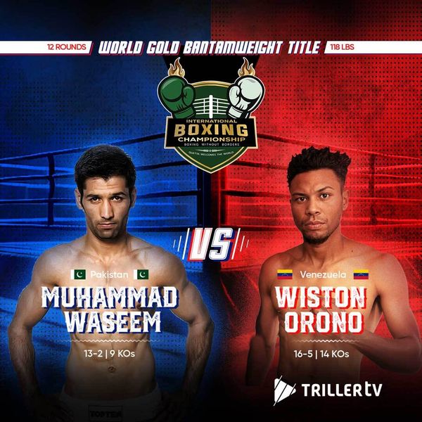 Muhammad Waseem vs Wiston Orono - Official Replay - TrillerTV