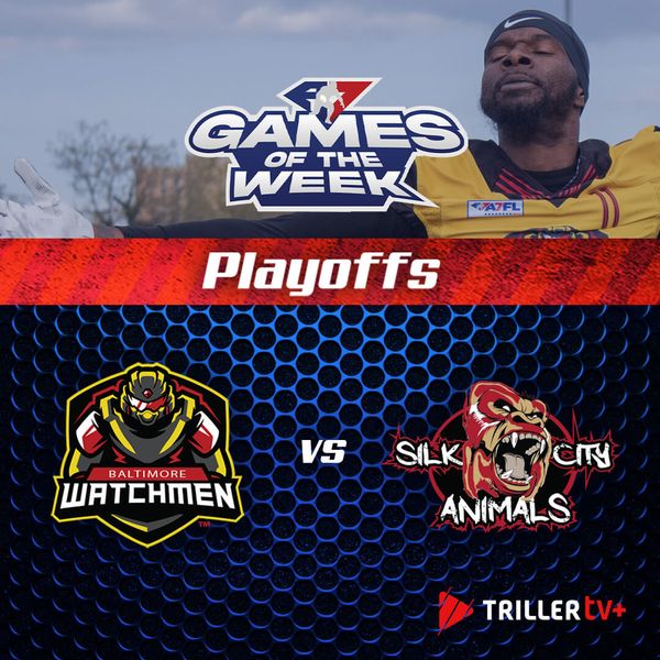 A7FL 2025 Playoffs: Baltimore Watchmen vs Silk City Animals - Official Replay - TrillerTV