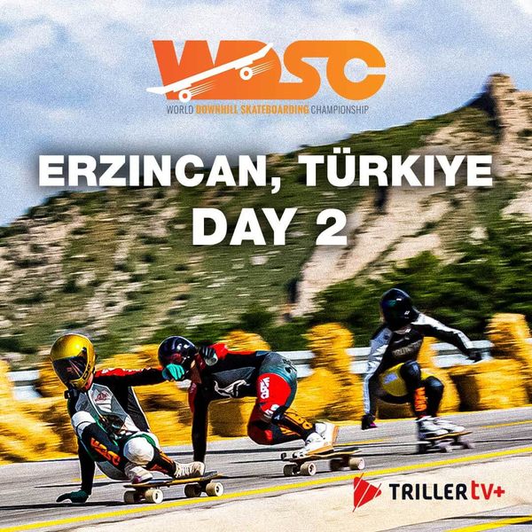 World Downhill Skateboarding Championship: Türkiye, Day 2 ...
