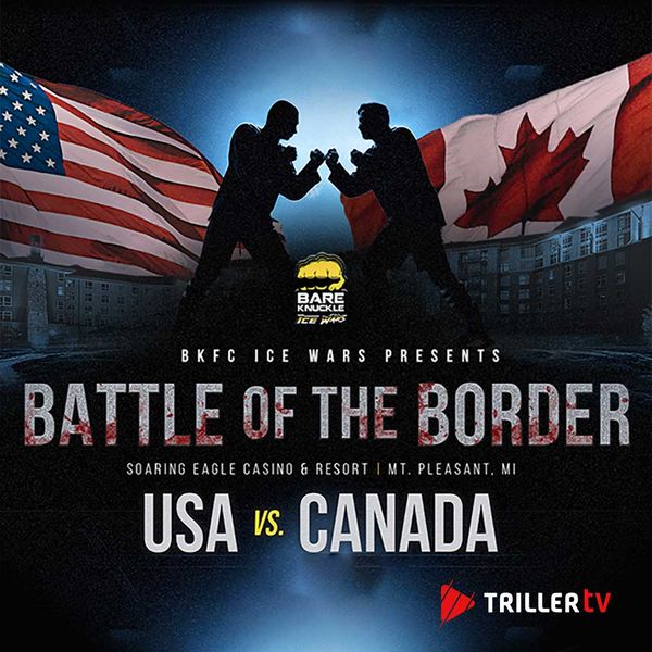 BKFC Ice Wars: Battle Of The Border - USA vs Canada - Official Free ...