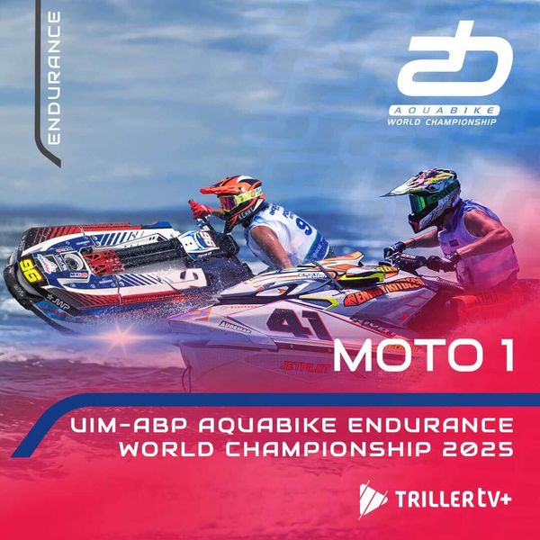 UIM-ABP Aquabike Endurance World Championship 2025: Мoto 1 - Official Replay - TrillerTV