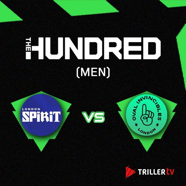 The Hundred Men 2025: London Spirit vs Oval Invincibles - Free Replay ...