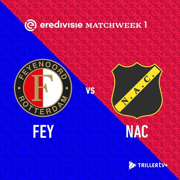 Eredivisie 2025/26: Feyenoord vs NAC Breda - Official Replay - TrillerTV