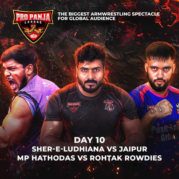 Pro Panja League Season 2: Day 10 - Sher-E-Ludhiana vs Jaipur | MP ...