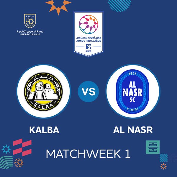 UAE Pro League 2025/26: Kalba vs Al Nasr - Official Replay - TrillerTV