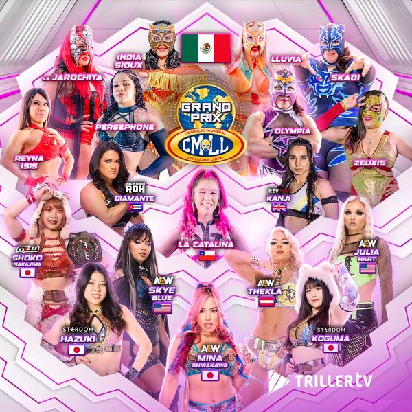 CMLL: The Female Grand Prix 2025 - Official PPV Replay - TrillerTV