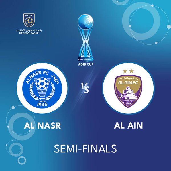 ADIB Cup 2025/26: Al Nasr vs Al Ain - Official Replay - TrillerTV