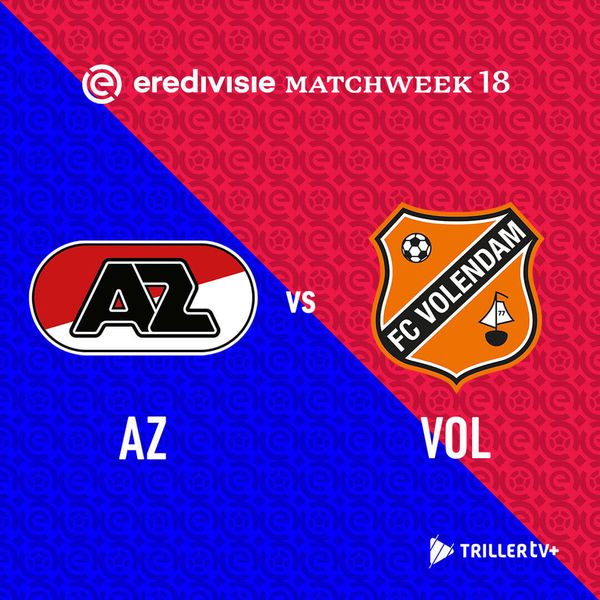 Eredivisie 2025/26: AZ Alkmaar vs FC Volendam - Official Replay - TrillerTV