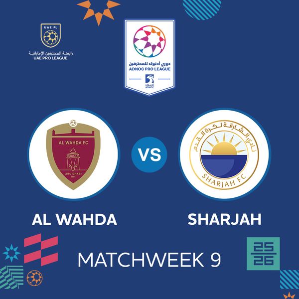 UAE Pro League 2025/26: Al Wahda vs Sharjah - Official Replay - TrillerTV