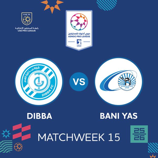 UAE Pro League 2025/26: Dibba vs Bani Yas - Official Replay - TrillerTV