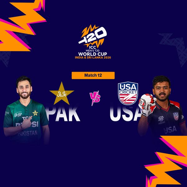 ICC Men's Т20 World Cup 2026, Match 12: Pakistan vs USA - Official Free ...