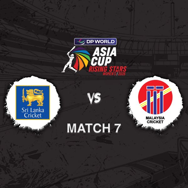 DP World Asia Cup Rising Stars Women's 2026, Match 7: Sri Lanka A vs ...