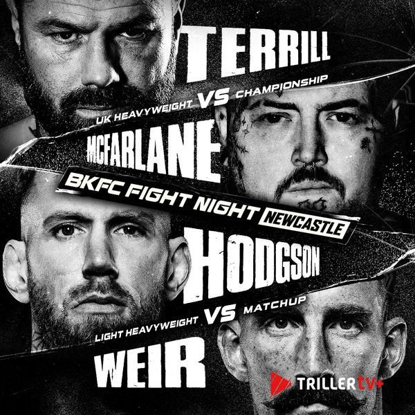 BKFC Fight Night Newcastle 2026: Mick Terrill vs Jay McFarlane ...