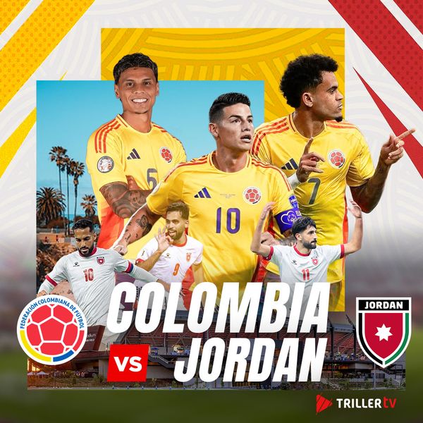 Countdown to the World Cup 2026: Colombia vs Jordan - Official PPV Live ...