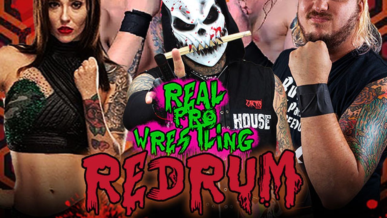 Real Pro Wrestling: Redrum - Official Free Replay - TrillerTV