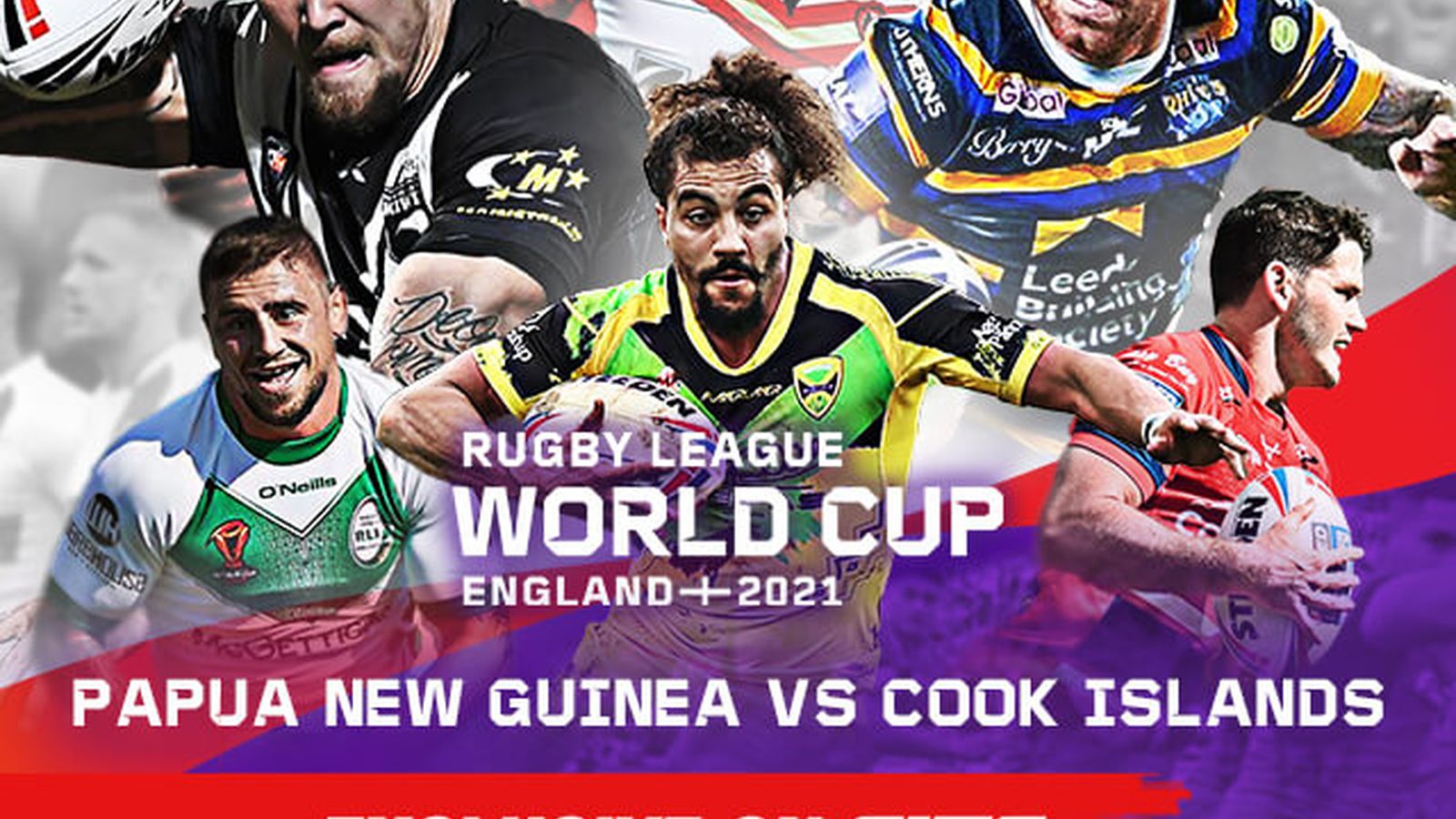 Men's Rugby League World Cup: Papua New Guinea vs Cook Islands ...