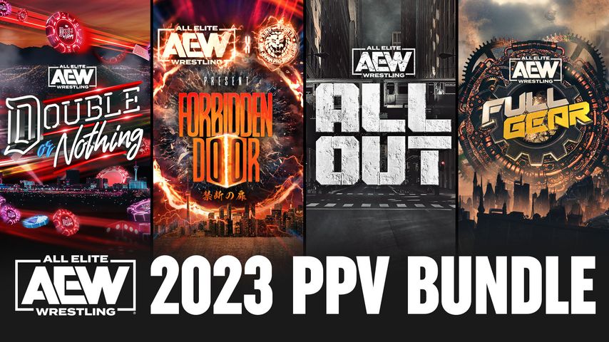 AEW 2023 PPV Bundle - Official PPV Replay - TrillerTV