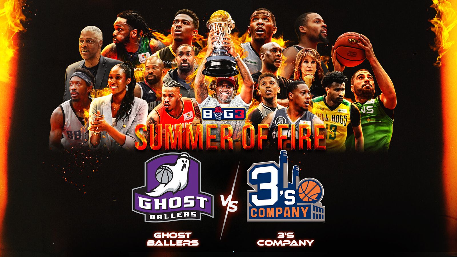 BIG3 Week 1: Ghost Ballers vs 3's Company - Official Replay - TrillerTV