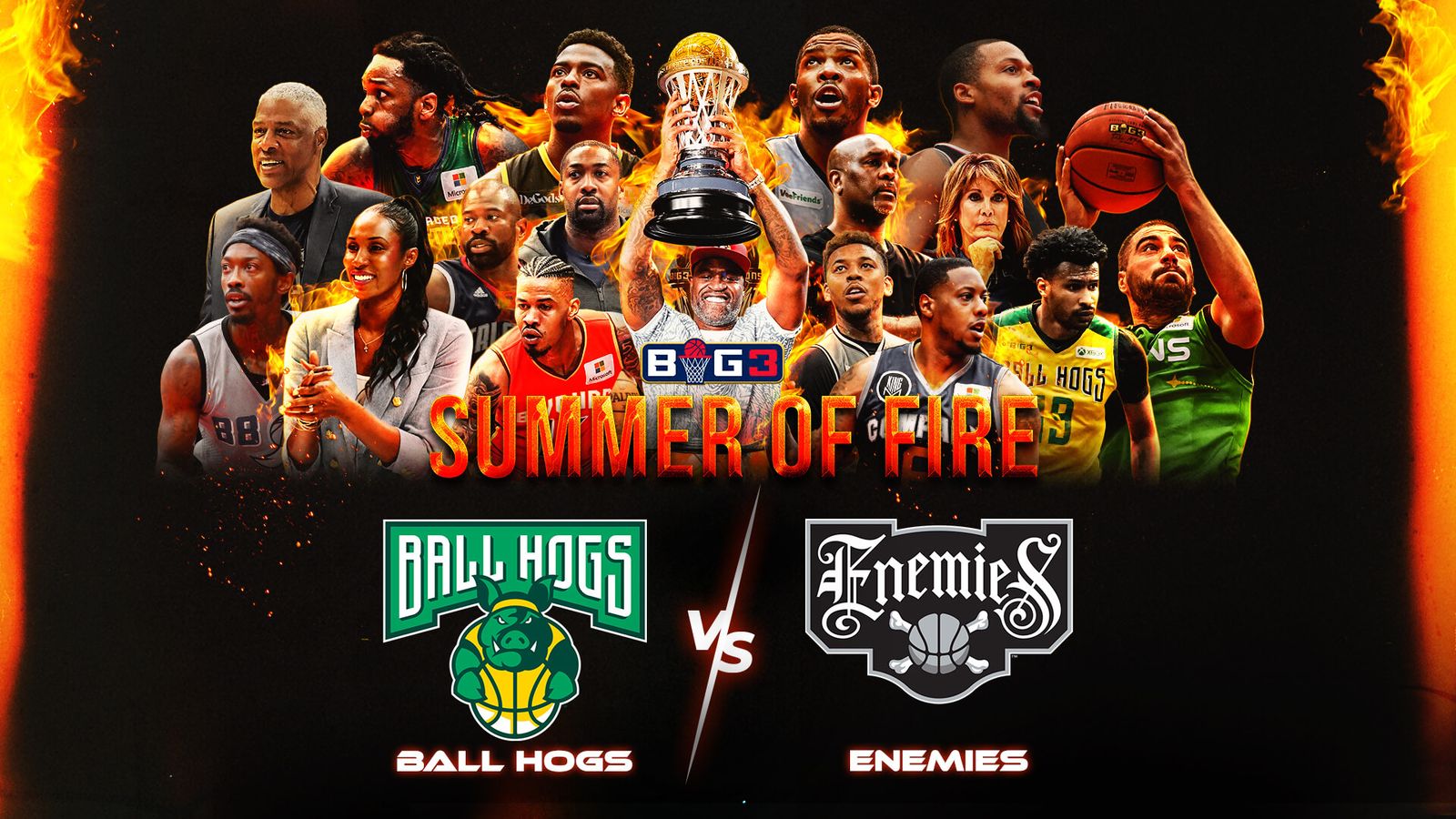 BIG3 Week 2: Ball Hogs vs Enemies - Official Replay - TrillerTV