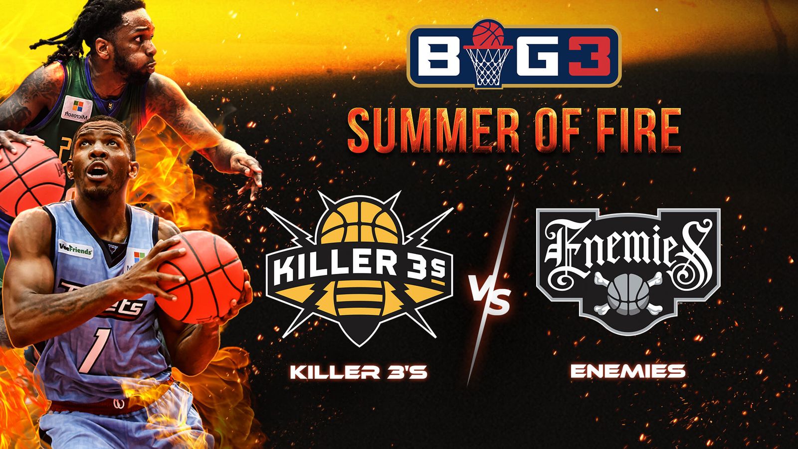 BIG3 Week 5: Killer 3's vs Enemies - Official Replay - TrillerTV