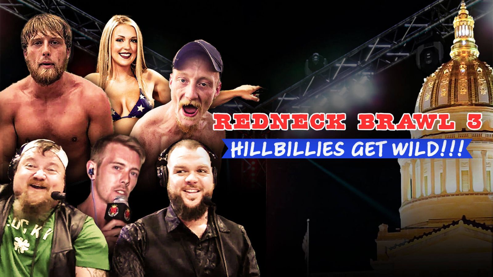 Redneck Brawl 3: Hillbillies Get Wild! - Official Replay - TrillerTV