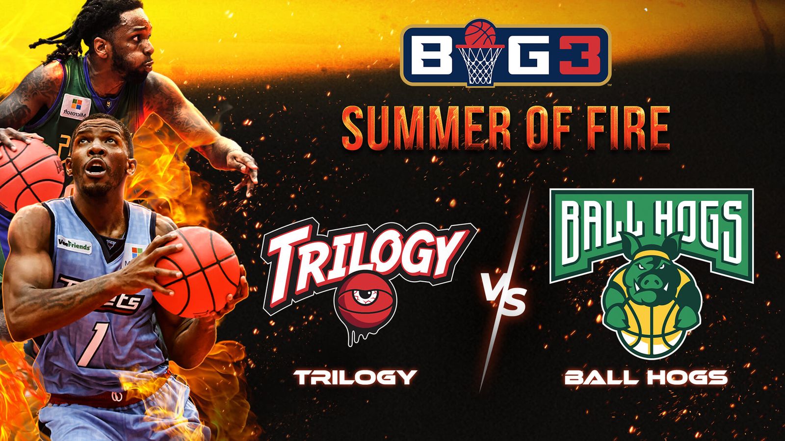 BIG3 Week 8: Trilogy vs Ball Hogs - Official Replay - TrillerTV
