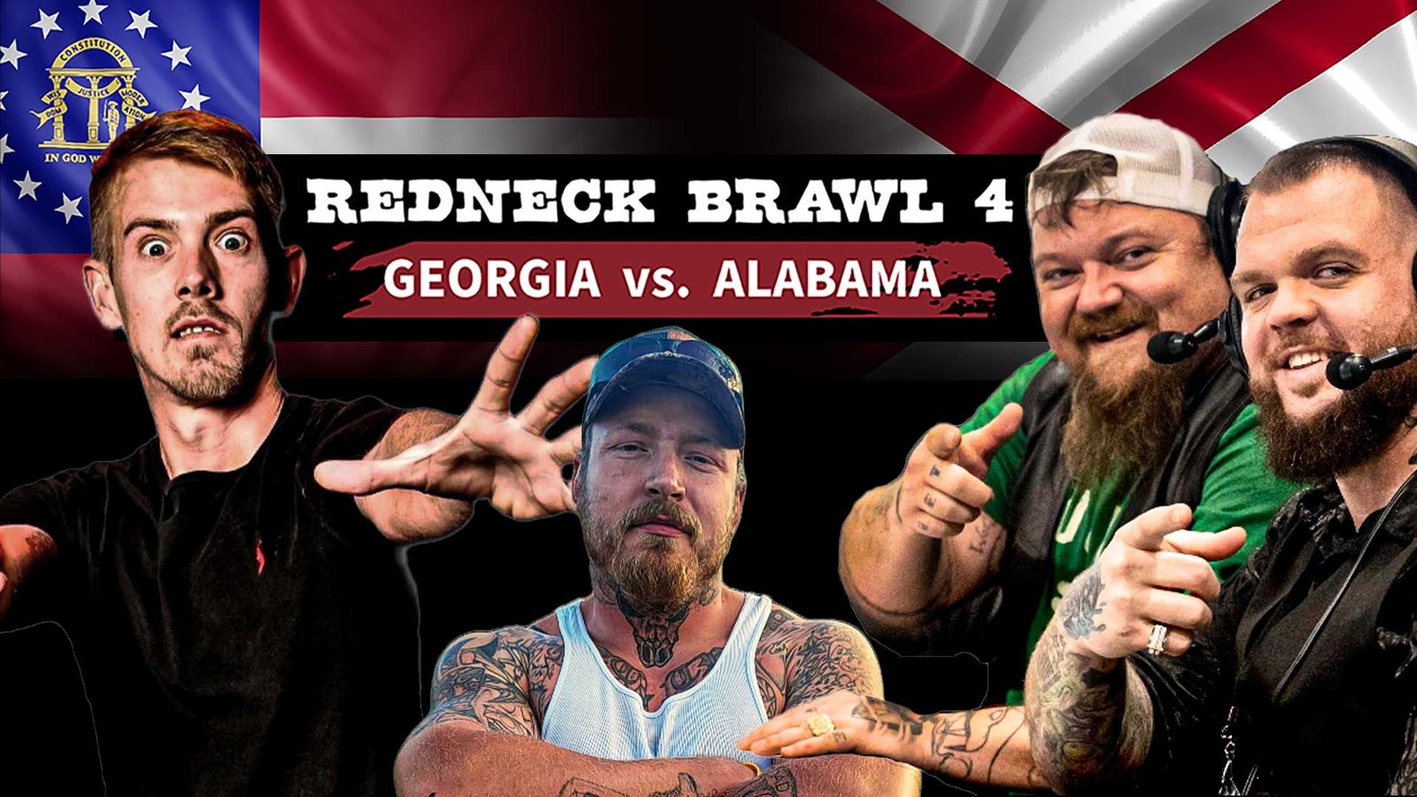 Redneck Brawl 4: Georgia vs Alabama - Official Replay - TrillerTV