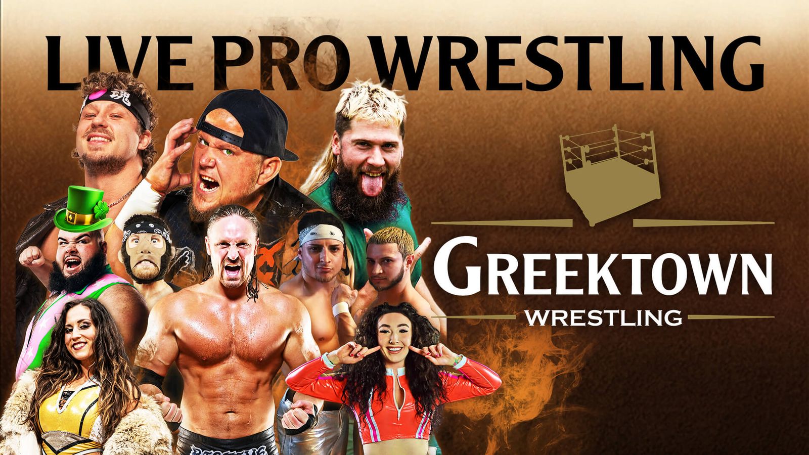 Greektown Wrestling: March 9th - Official Replay - TrillerTV