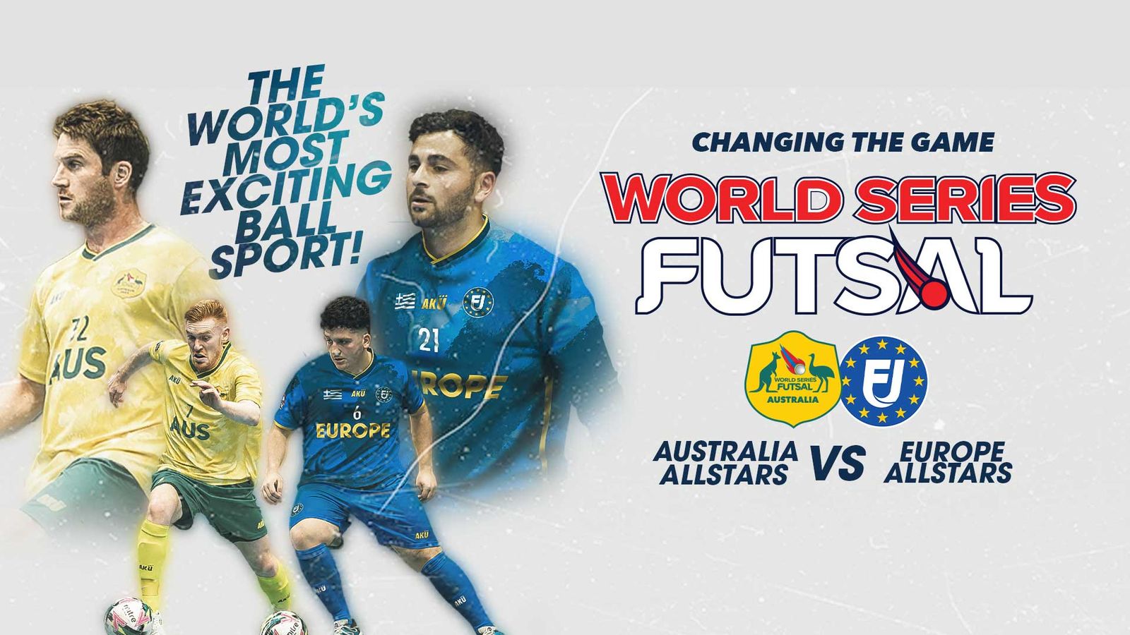 World Series Futsal Men 2024: Australia All Stars vs Europe All Stars ...