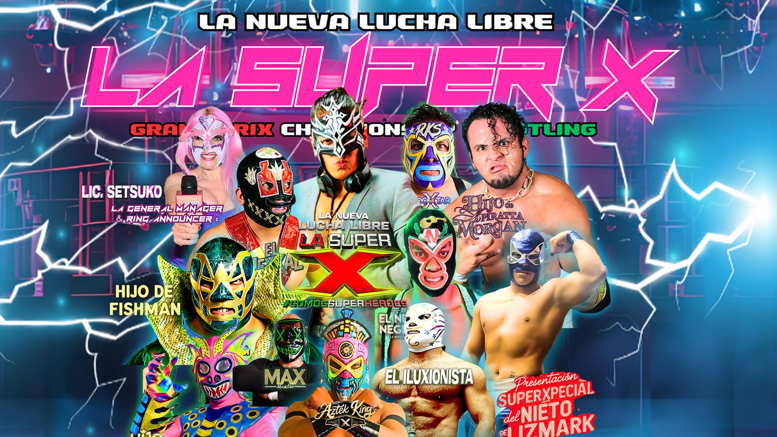 La Nueva Lucha Libre: La Super X - Official Replay - TrillerTV