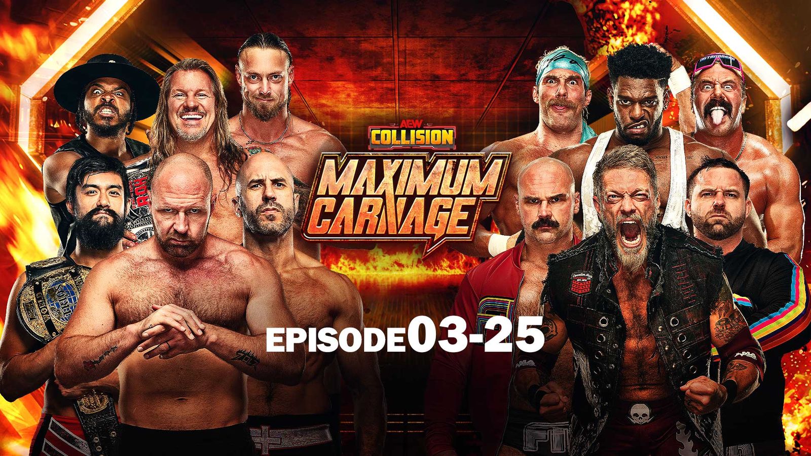 AEW: Collision, Episode 03-25 - Maximum Carnage - Official Replay - TrillerTV