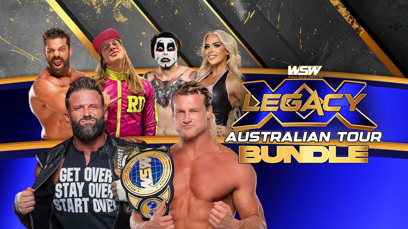 World Series Wrestling: Legacy Tour Bundle - Official Replay - TrillerTV