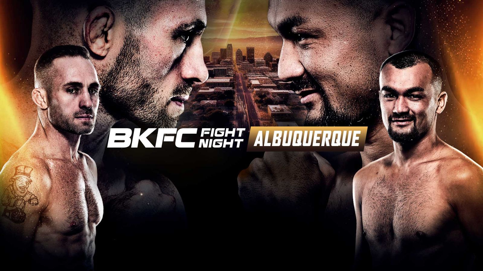 BKFC Fight Night Albuquerque 2025: Keith Richardson vs Bekhzod Usmonov ...