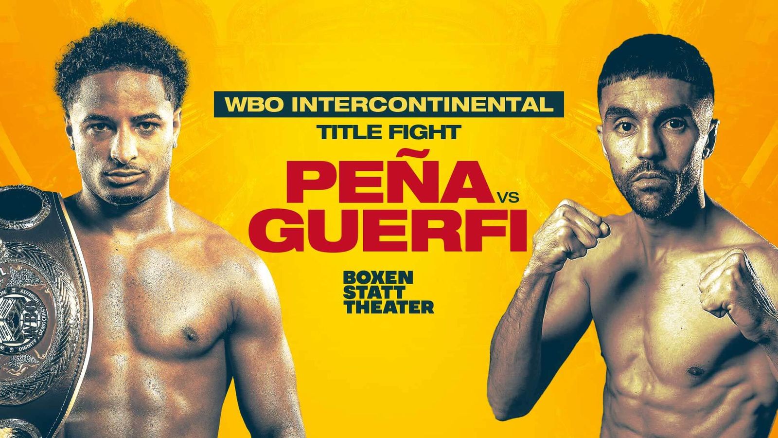 Boxen Statt Theater 2025: Angelo Peña vs Karim Guerfi (auf Deutsch) - Official Replay - TrillerTV
