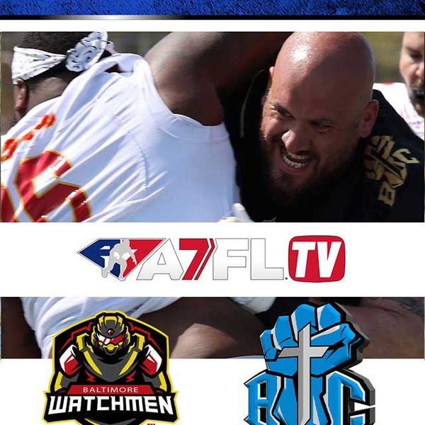 A7FL 2024 Cutdowns: Baltimore Watchmen vs Trenton BIC Online - TrillerTV
