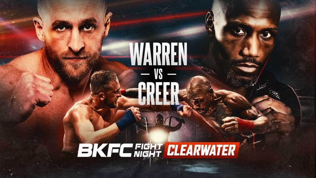 BKFC Fight Night Clearwater 2025: Jared Warren vs Joseph Creer ...
