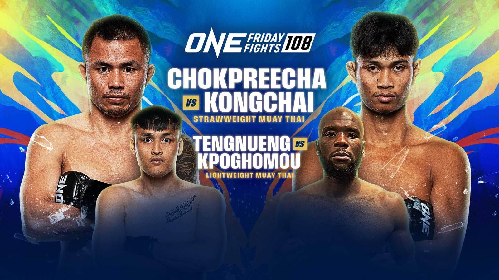 ONE Friday Fights 108: Chokpreecha vs Kongchai - Official Replay - TrillerTV