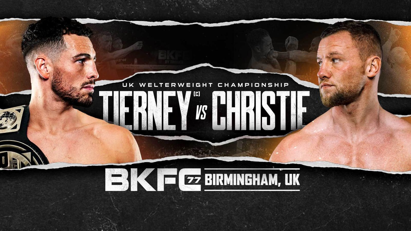 BKFC 77 Birmingham: Connor Tierney vs Danny Christie - Official Replay ...